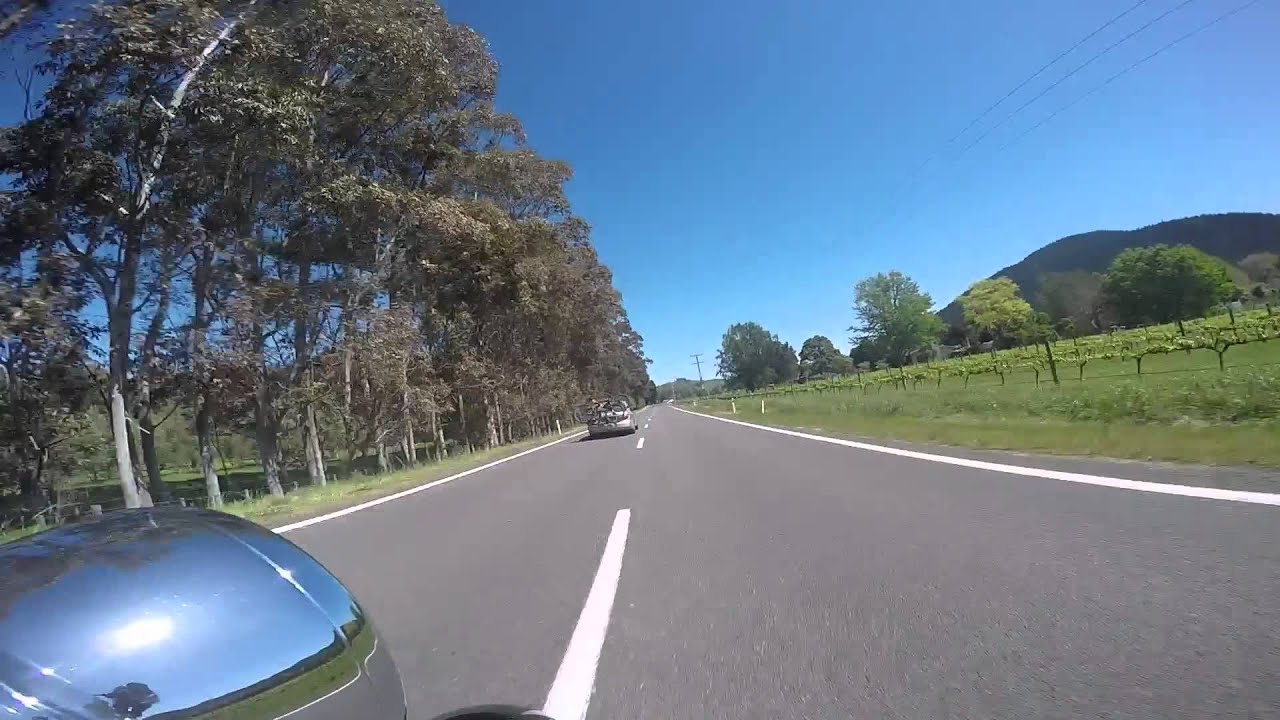 Riding the Napier-Taupo Highway on A Rocket III Touring - YouTube