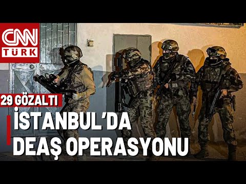 SON DAKİKA🚨İstanbul'da Yılbaşı Öncesi Kritik DEAŞ Operasyonu: 29 Gözaltı