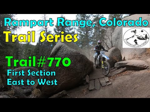 Rampart Range Trail Series Trail #770 Rampart Range Colorado - YouTube