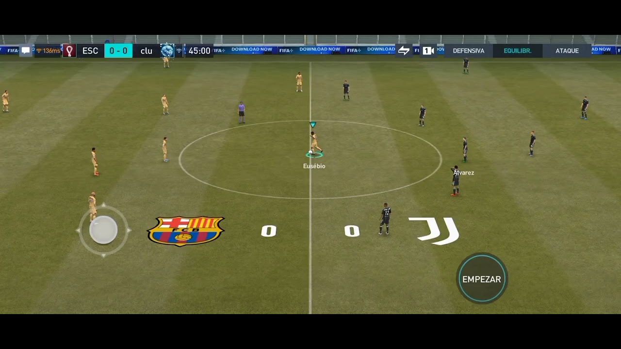 primer partido de mbappe 108 tott en mi plantilla FIFA MOBILE - YouTube