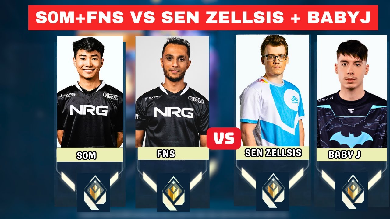 s0m and FNS go against Sen Zellsis and BabyJ in NA ranked - YouTube