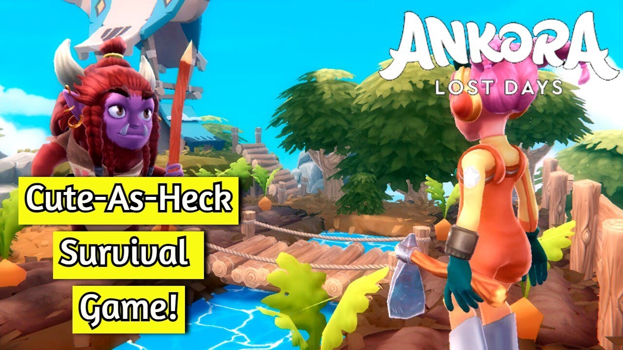 Cozy Survival/Crafting Adventure Game! - Ankora: Lost Days - YouTube
