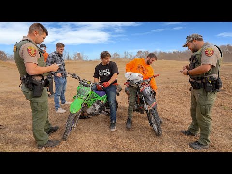 Busted for Riding Wheelies on the Street!