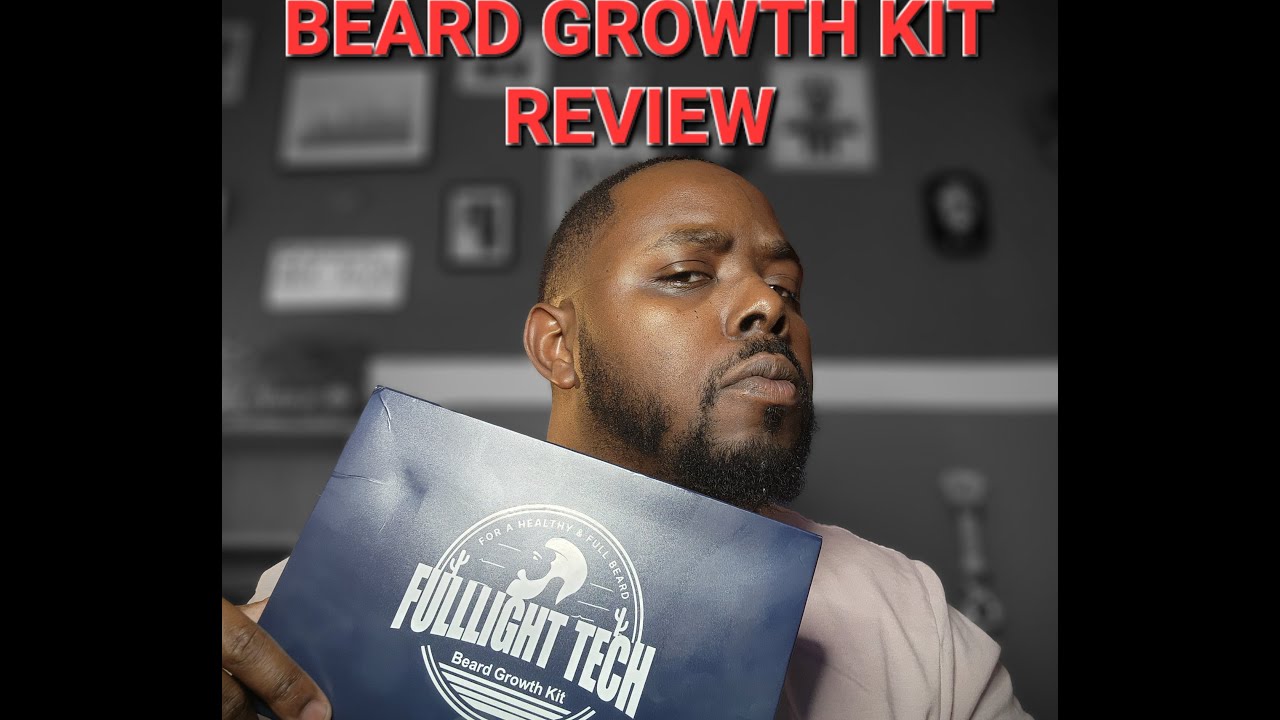 Fullight Tech Beard growth kit Review (AMAZON) - YouTube