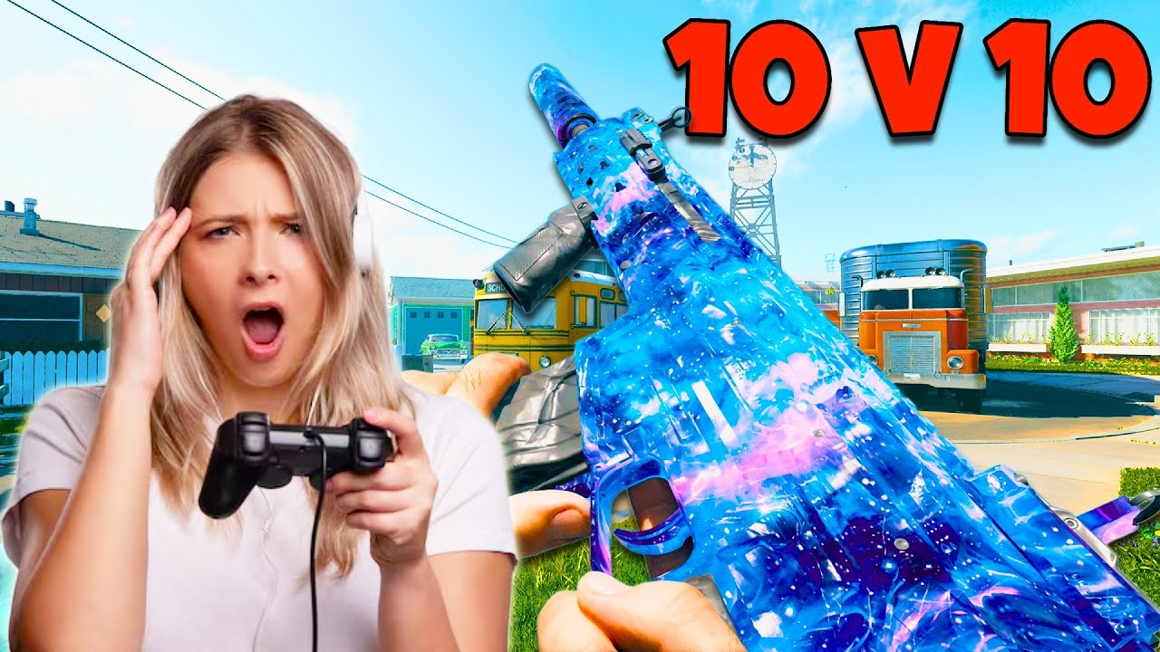 BO6 10v10 - My DREADNOUGHT pissed off an E-GIRL and had her SCREAMING ...