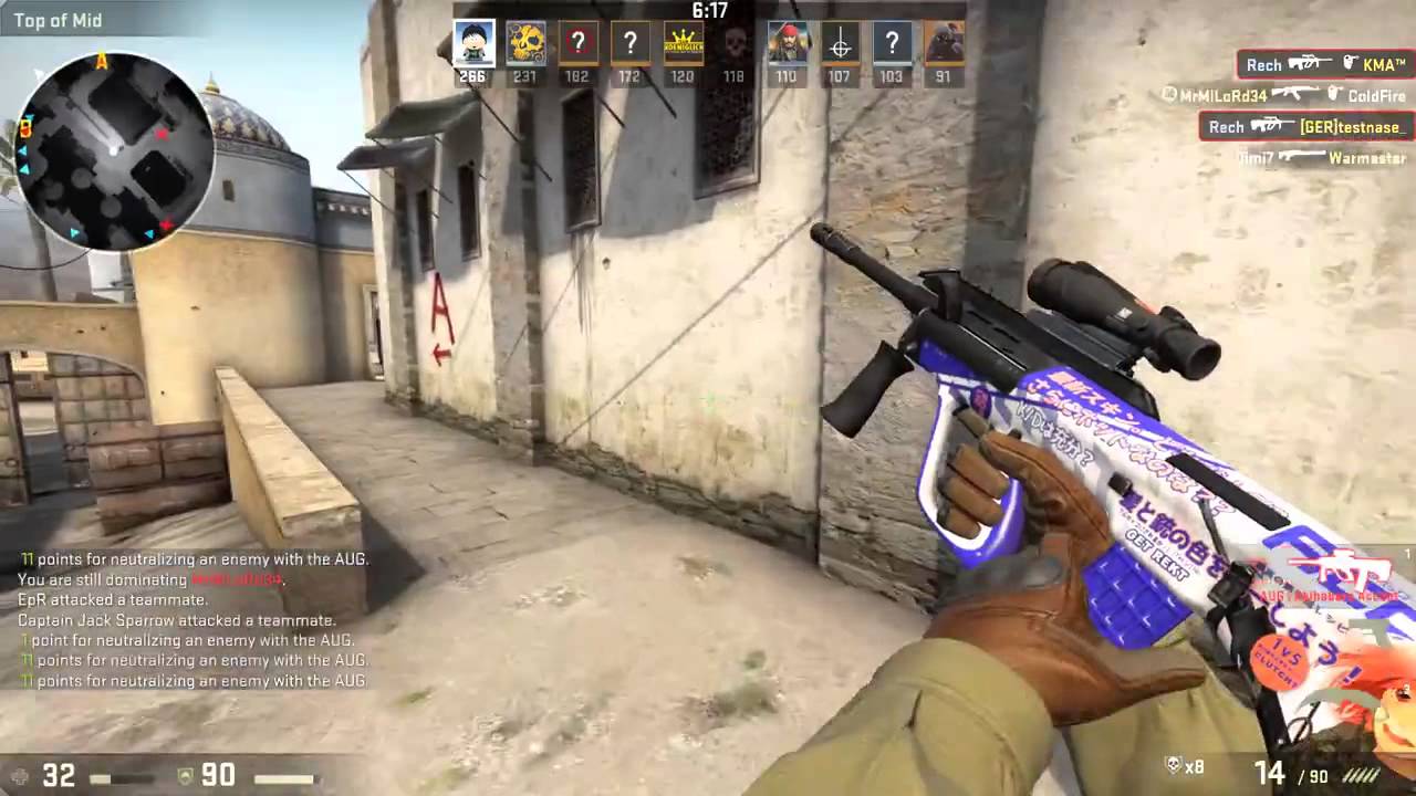 CS:GO AUG Akihabara Accept - YouTube