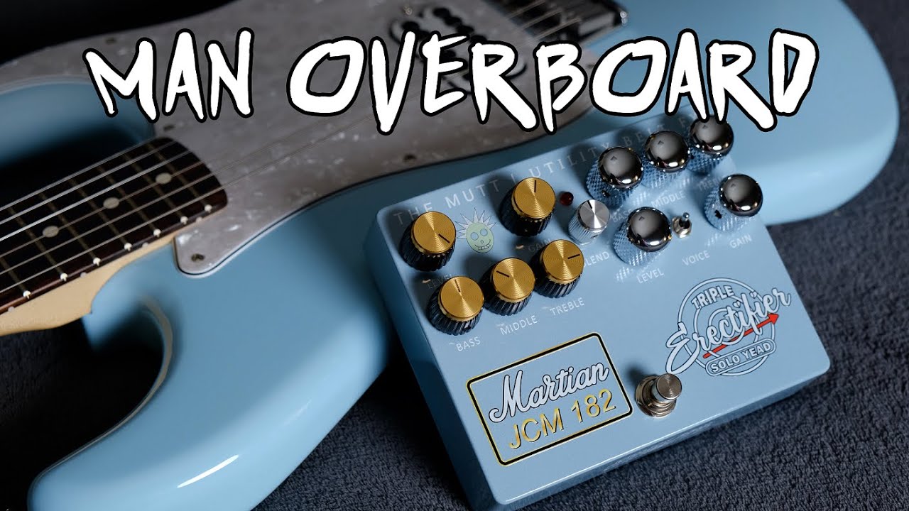 Man Overboard - Guitar Cover with the Mutt Distortion Pedal - YouTube