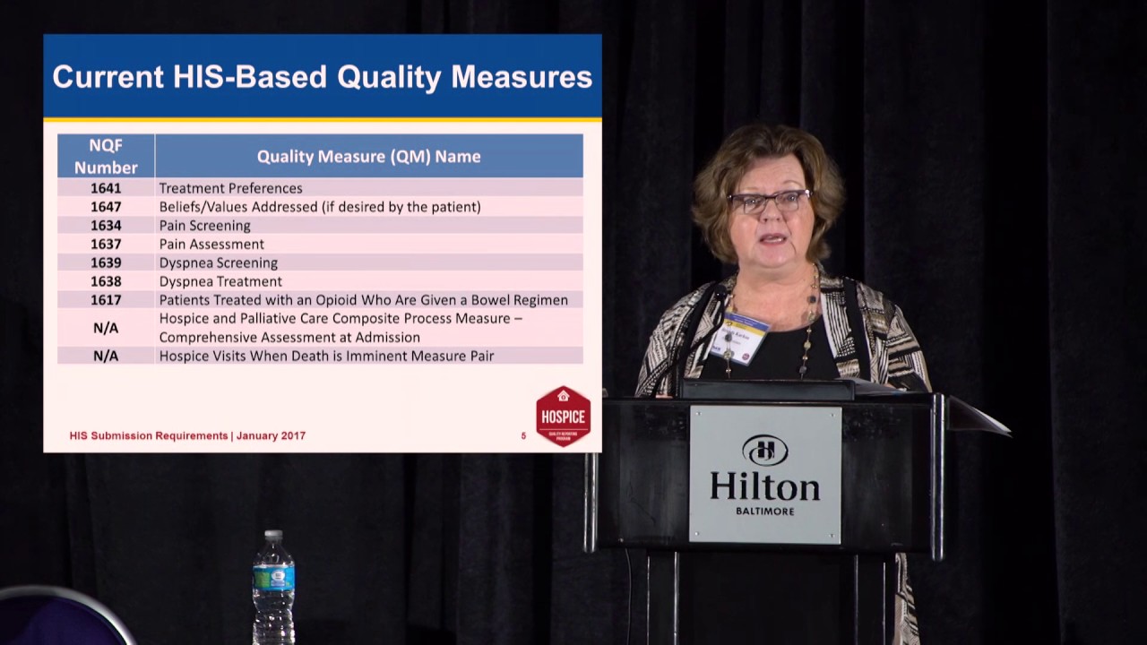 Hospice Item Set (HIS) Submission Requirements - YouTube