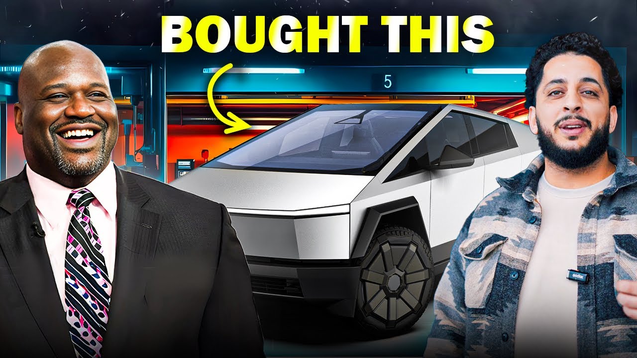 E1.1 - NBA Legend Shaquille O'Neal Buys Tesla Cybertruck - YouTube