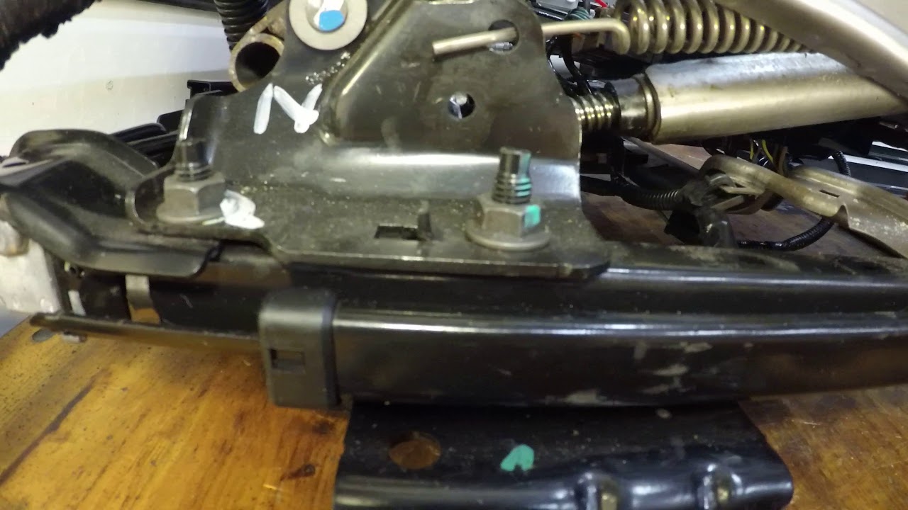 CTS V Recaro Seat Frame Front Left - YouTube