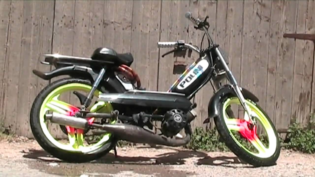 Avec la mobylette 103 (observation) - YouTube