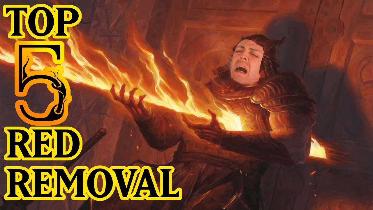 Top 5 Red Removal Spells in Pauper Commander | Episode 64 - YouTube