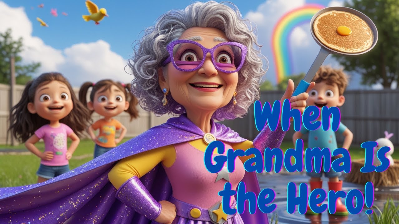 When Grandma Is the Hero - kids story, educational story, family ...