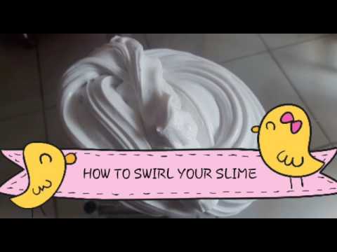 HOW TO SWIRL YOUR SLIME - YouTube
