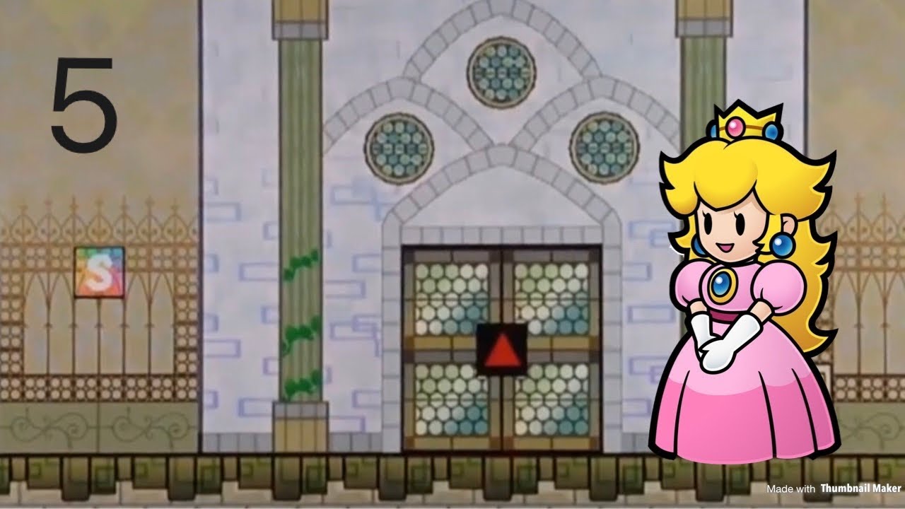 Super Paper Mario [5] Blind- Peach Falling Out Of The Sky - YouTube
