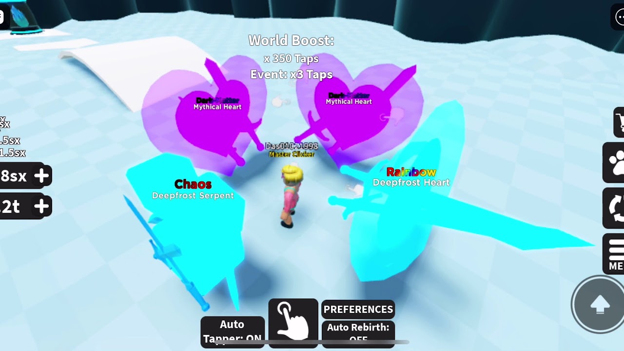Roblox tapping mania - YouTube