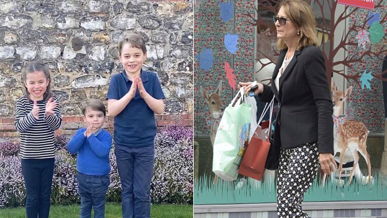 Princess Kate Mother Spotted Shopping 🛍 Her Grand Children - YouTube