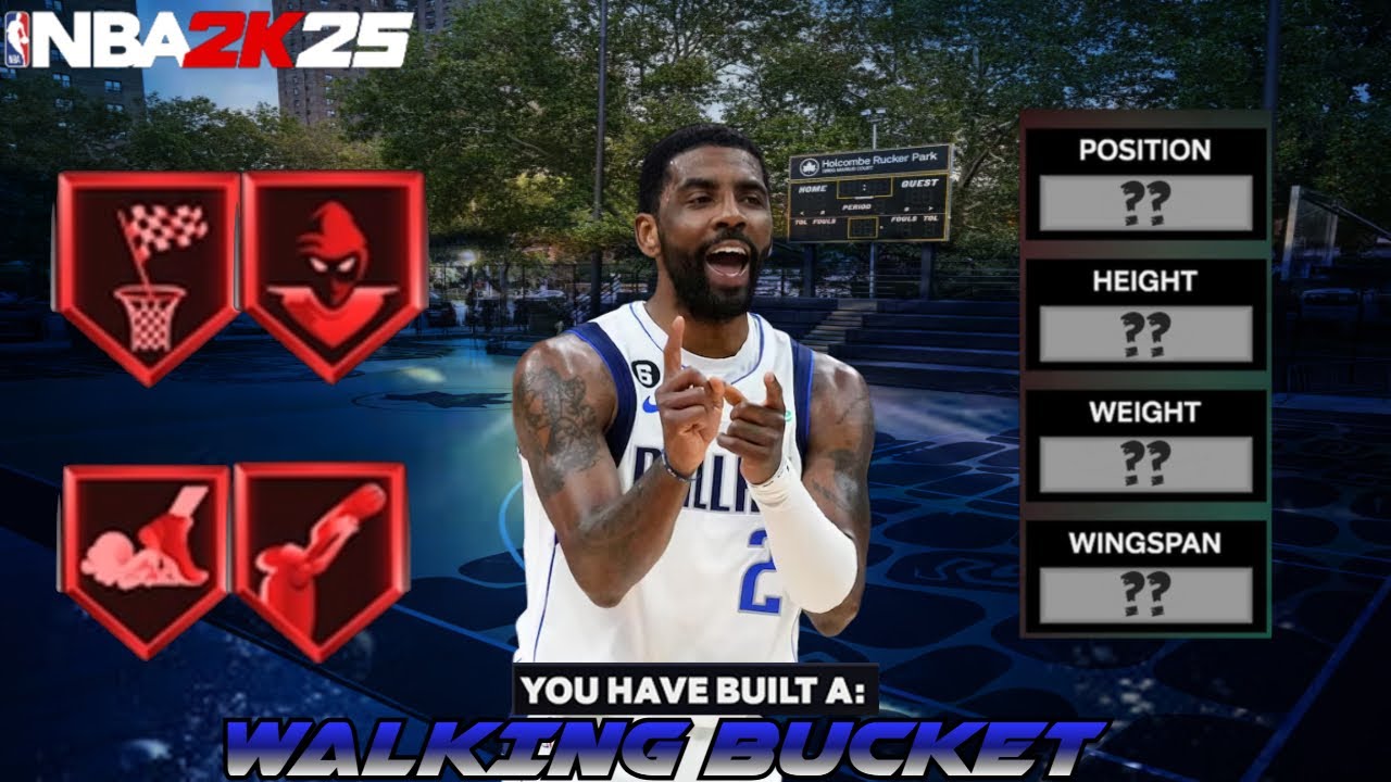 HOW TO MAKE THE *BEST* WALKING BUCKET BUILD IN NBA 2K25 - YouTube