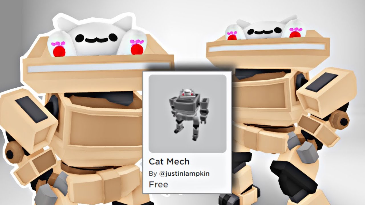 GET THIS FREE CAT MECH CHARACTER NOW!🤩 ️ - YouTube