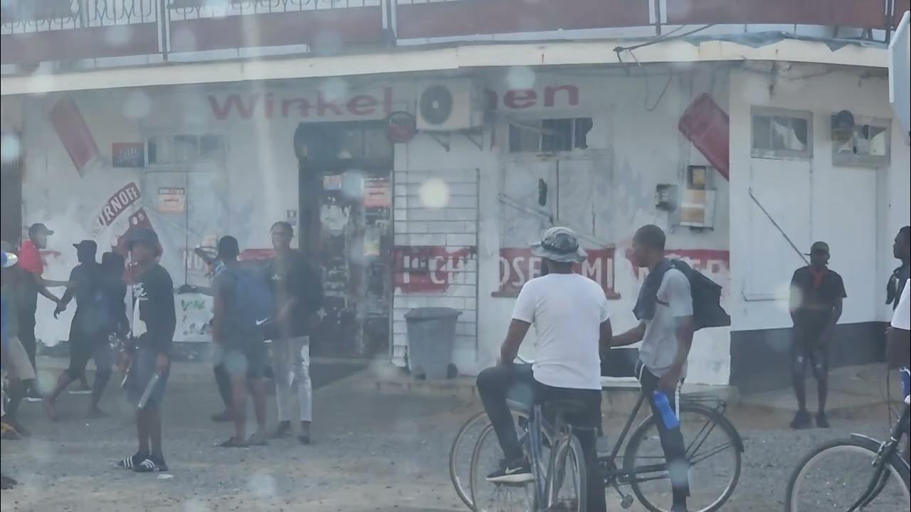 Plunderingen en inbraak in het centrum van Paramaribo - YouTube
