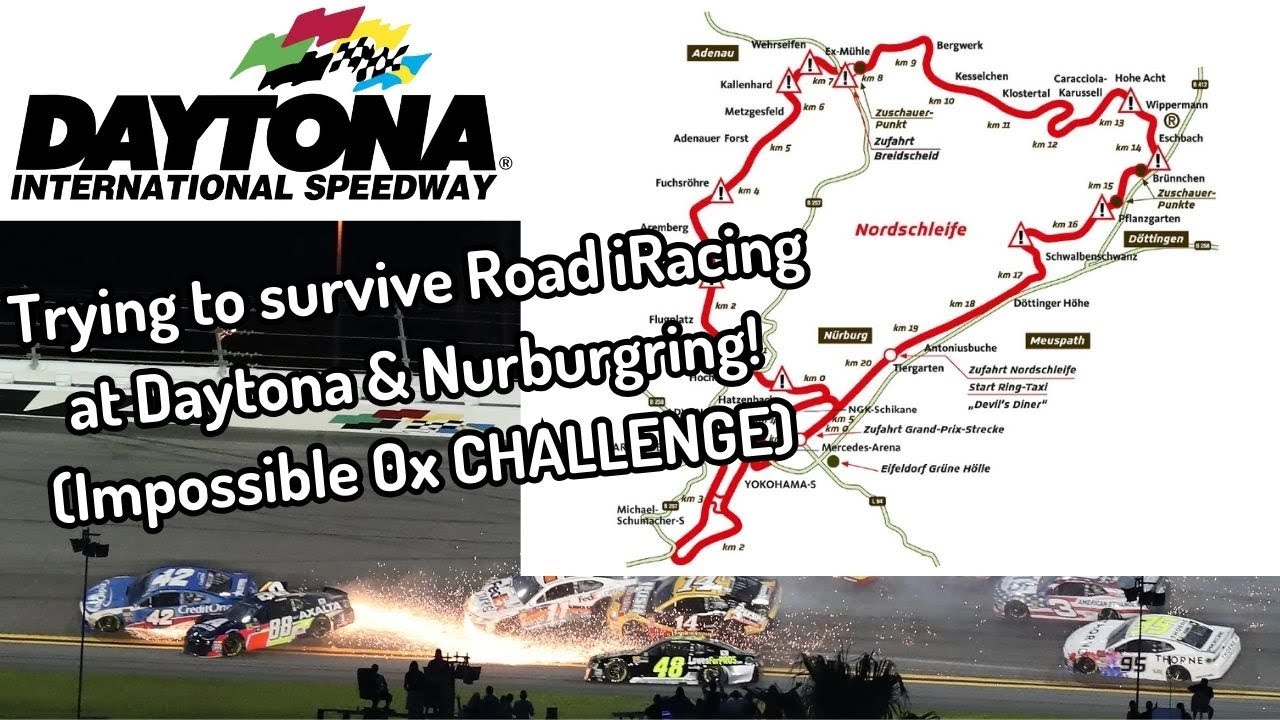 Oval Driver First time Road Racing in 2024! (Thursday Night Daytona ...