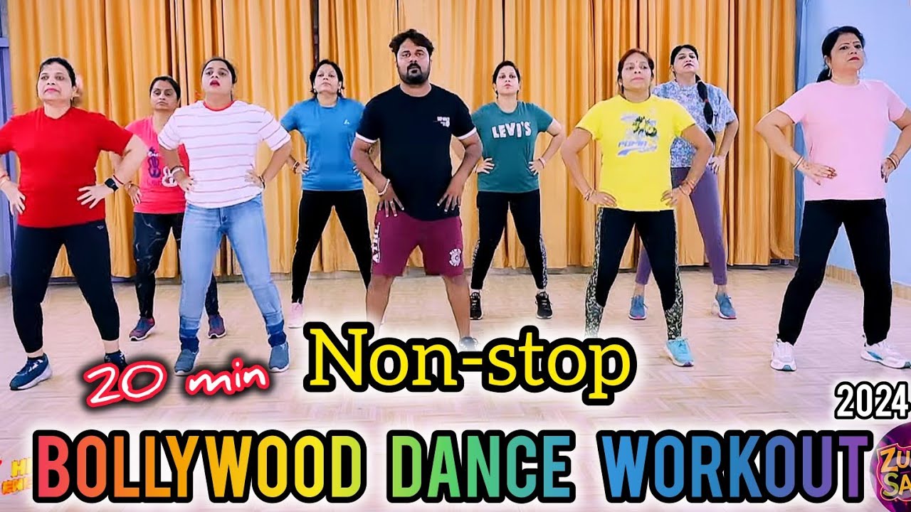 20 minutes Bollywood dance workout for beginners step by step, Zumba ...