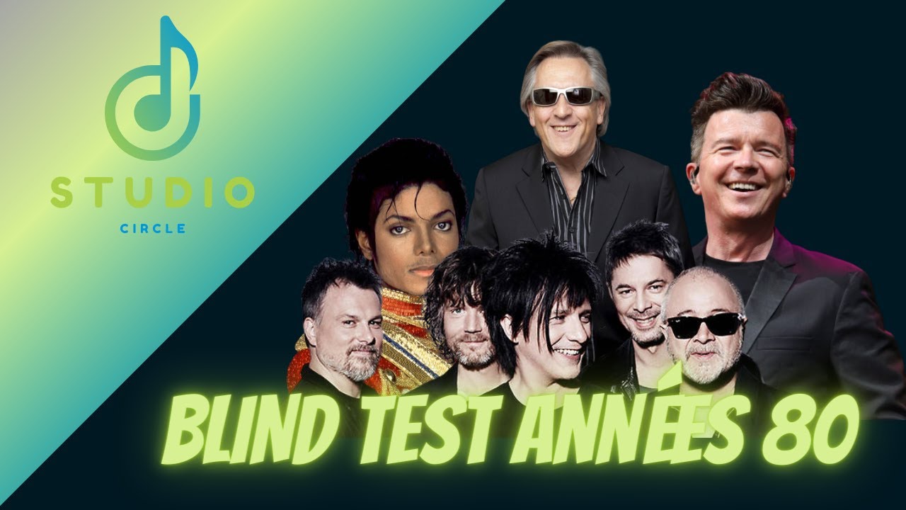 BLIND TEST ANNÉES 80 - 20 EXTRAITS - YouTube