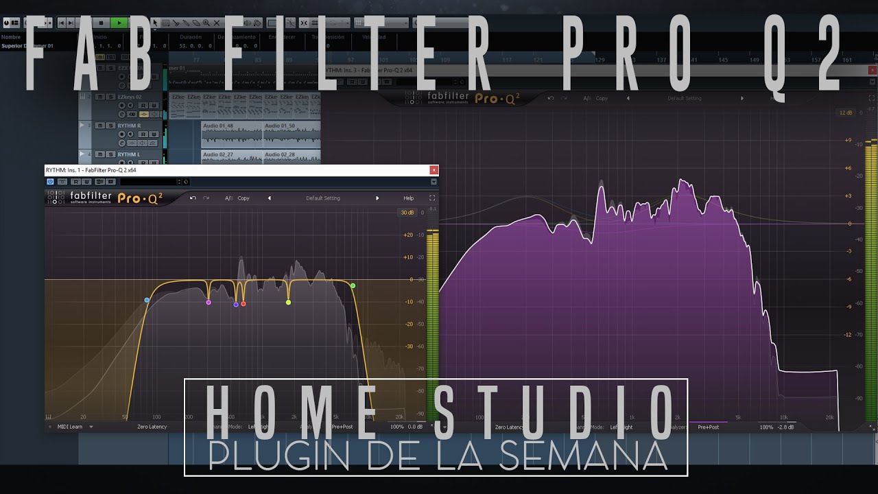 EL PLUGIN DE LA SEMANA: FAB FILTER PRO Q2 - YouTube