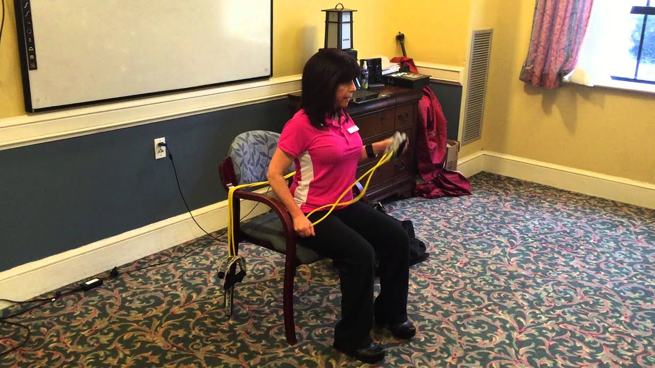Diagonal Pull Apart Resistance Band - YouTube