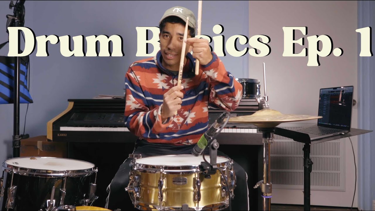 TU PRIMERA CLASE DE BATERIA! | Drum Basics ep. 1 #drumlessons #musica #bateria #drums #beginners ...