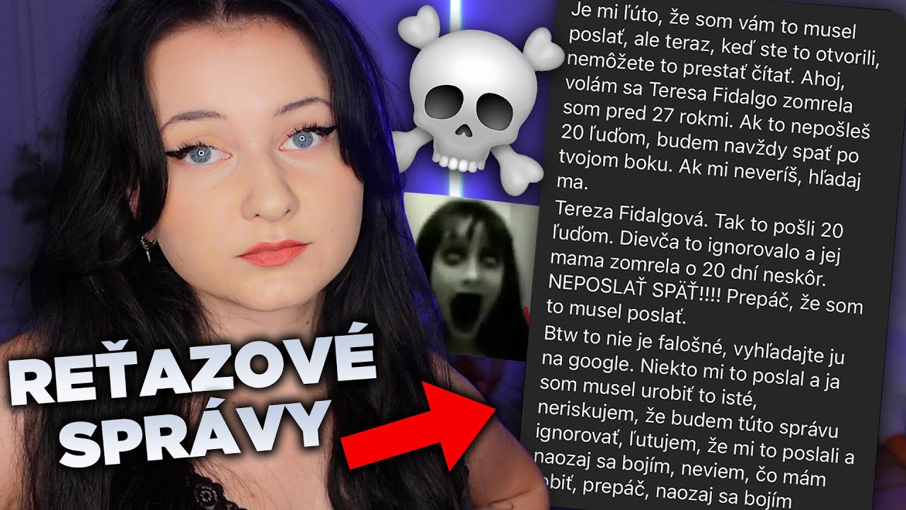 POZOR na túto NEBEZPEČNÚ SPRÁVU - Reťazové správy 💀 - YouTube