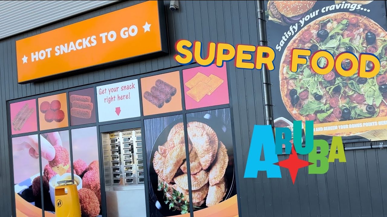 Delicious Aruba Street Food Ep 3 | Hot Food Vending Machine In A ...