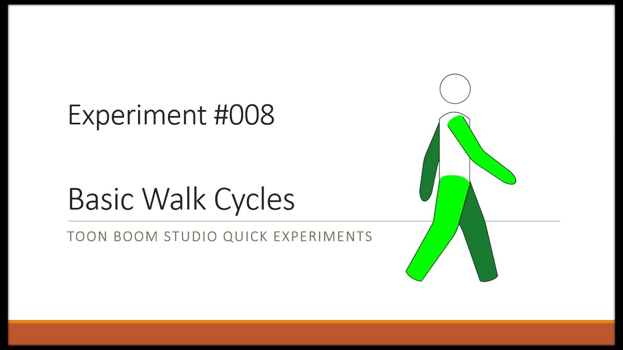 How to Animate Basic Walk Cycles - 2D Animation Demo - YouTube