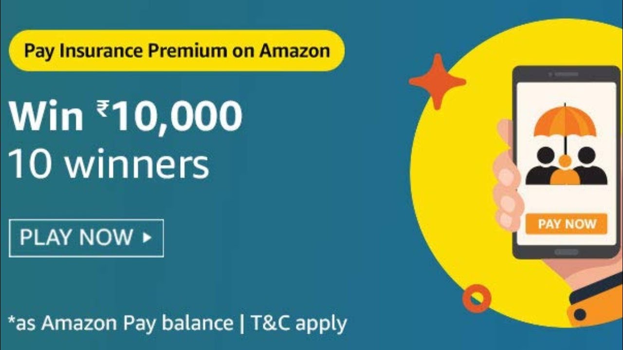 Pay insurance premium on Amazon। You can pay your insurance premium on ...