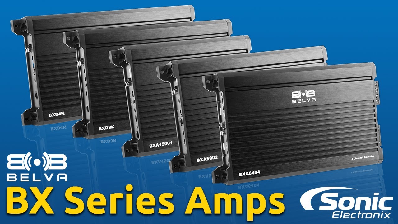 NEW! Belva BX Series Amps - YouTube