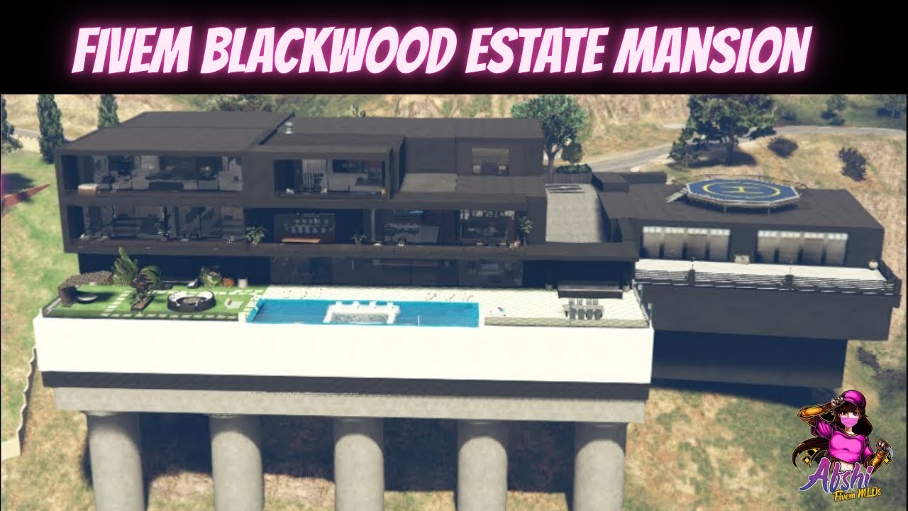 Fivem Blackwood Estate Mansion _ MLO Gang MLO Beautiful Interior with ...