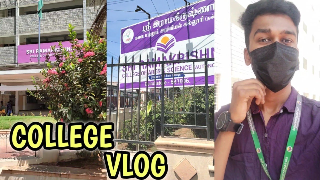 💥 COLLEGE VLOG ‼️ SRI RAMAKRISHNA COLLEGE COIMBATORE ⁉️SNR Ground 😍 ...