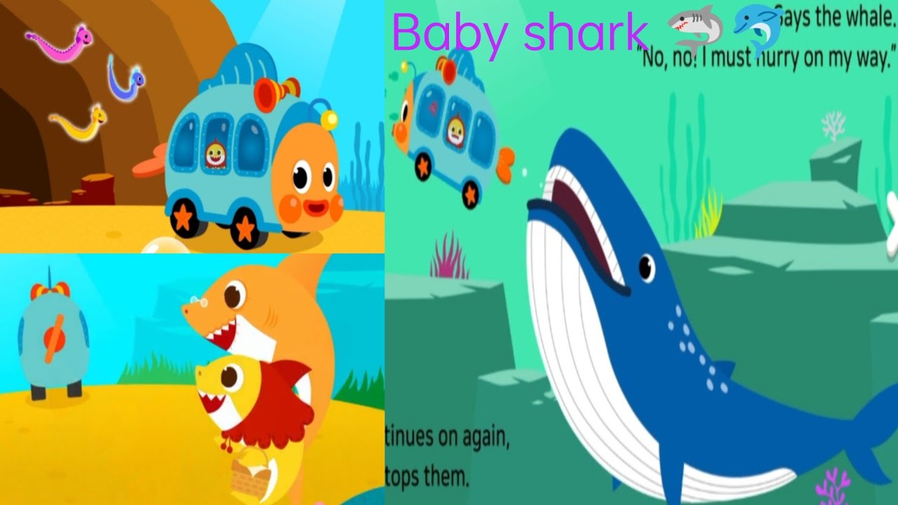 Pinkfong Baby Sharks Story Book/Kids Interactive Game||Pinkfong Shark ...