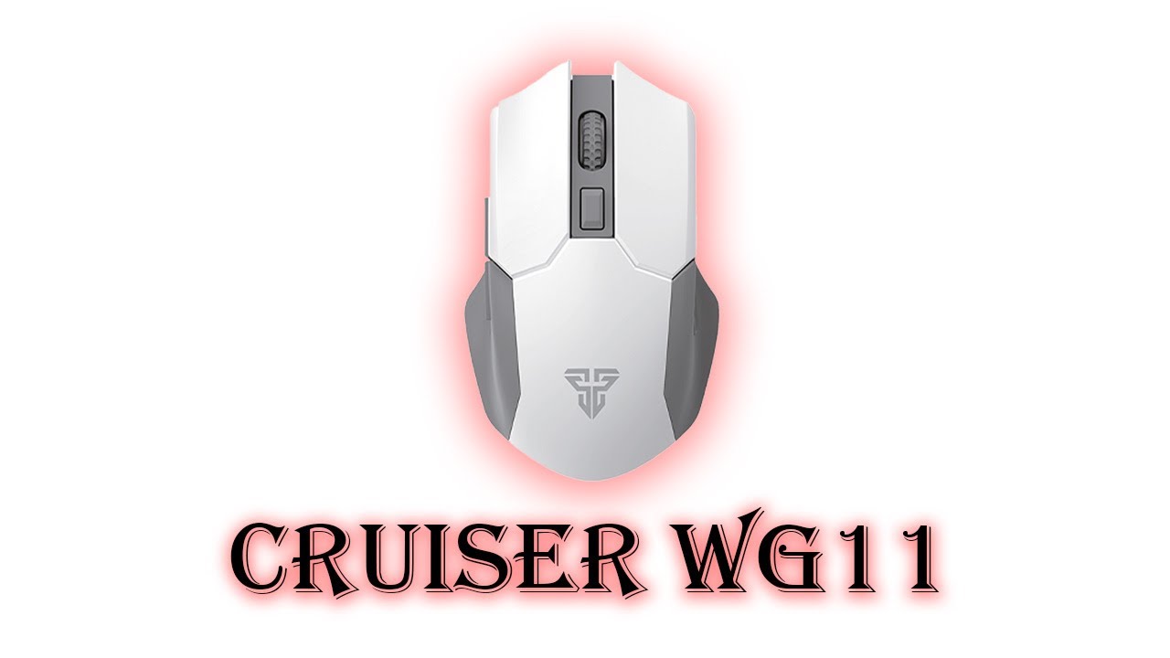 FANTECH CRUISER WG11 SPACE EDITION PRO-GAMING MOUSE (WHITE) UNBOGING ...
