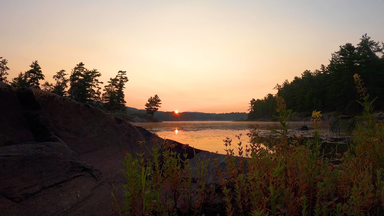 Orange Ball Sunrise Time Lapse Set To Music - July 28th, 2024 in 4K ...