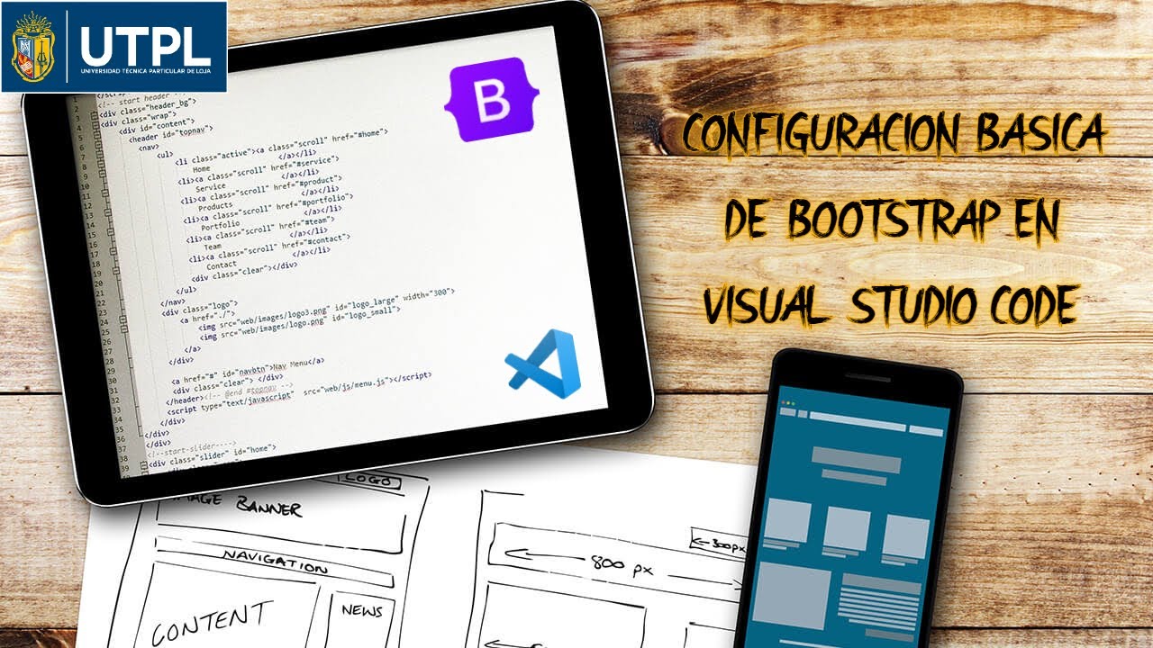 Configuración básica de Bootstrap en Visual Code. - YouTube