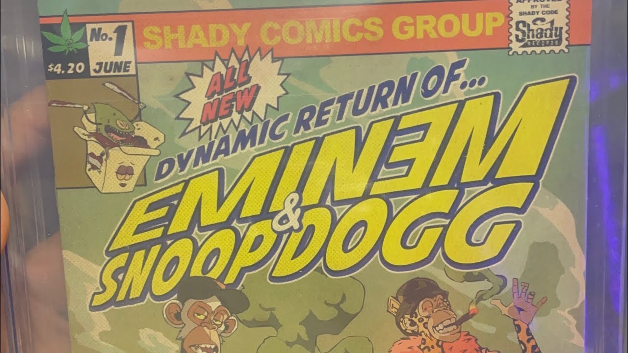 UNBOXING EMINEM AND SNOOP DOG BORED APE YACHT CLUB SHADY COMICS CONCEPT ...