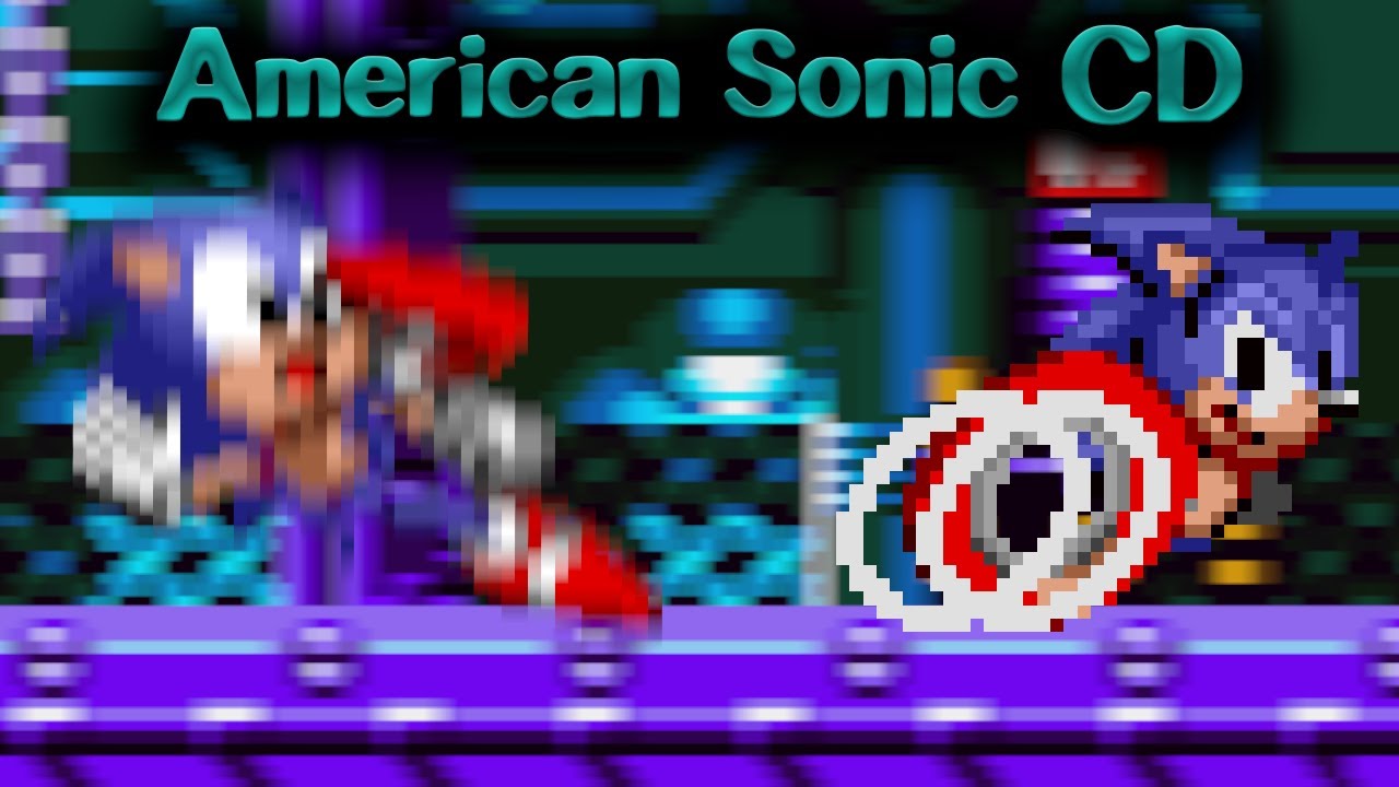 American Sonic in Sonic CD - YouTube