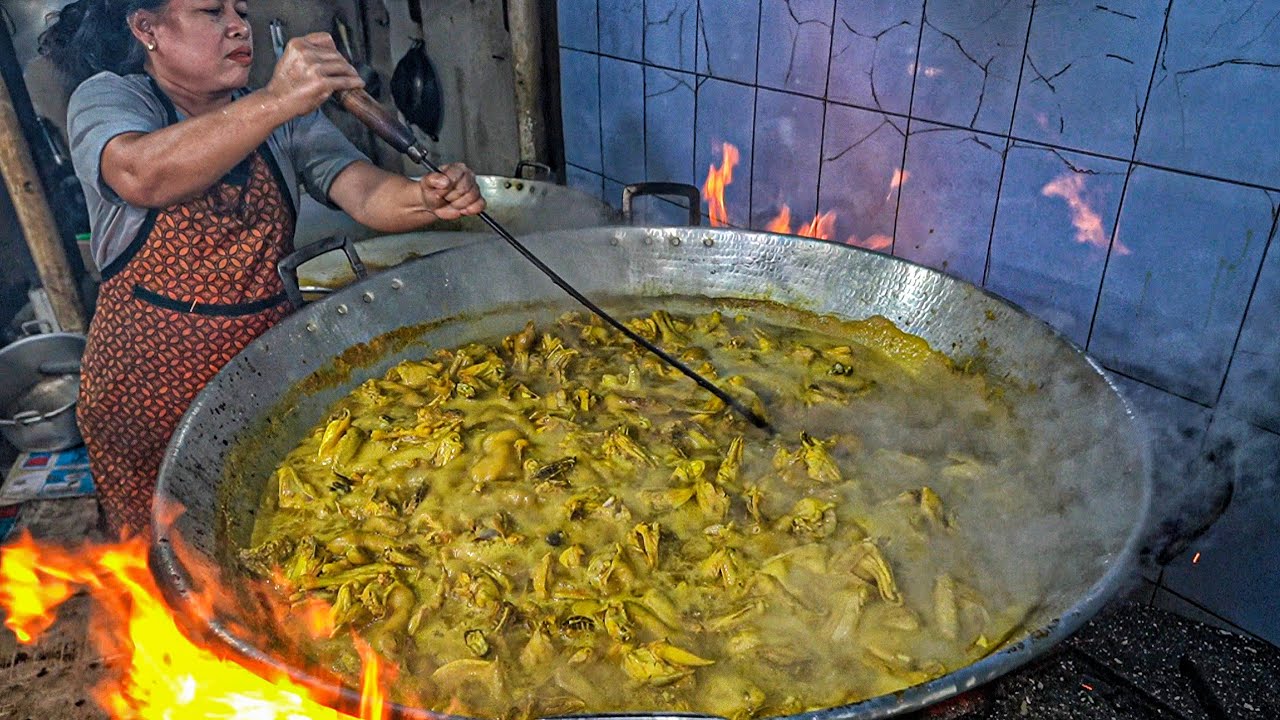 SEHARI LUDES 400 EKOR AYAM KAMPUNG??? AYAM GORENG MBAH KARTO TEMBEL ...