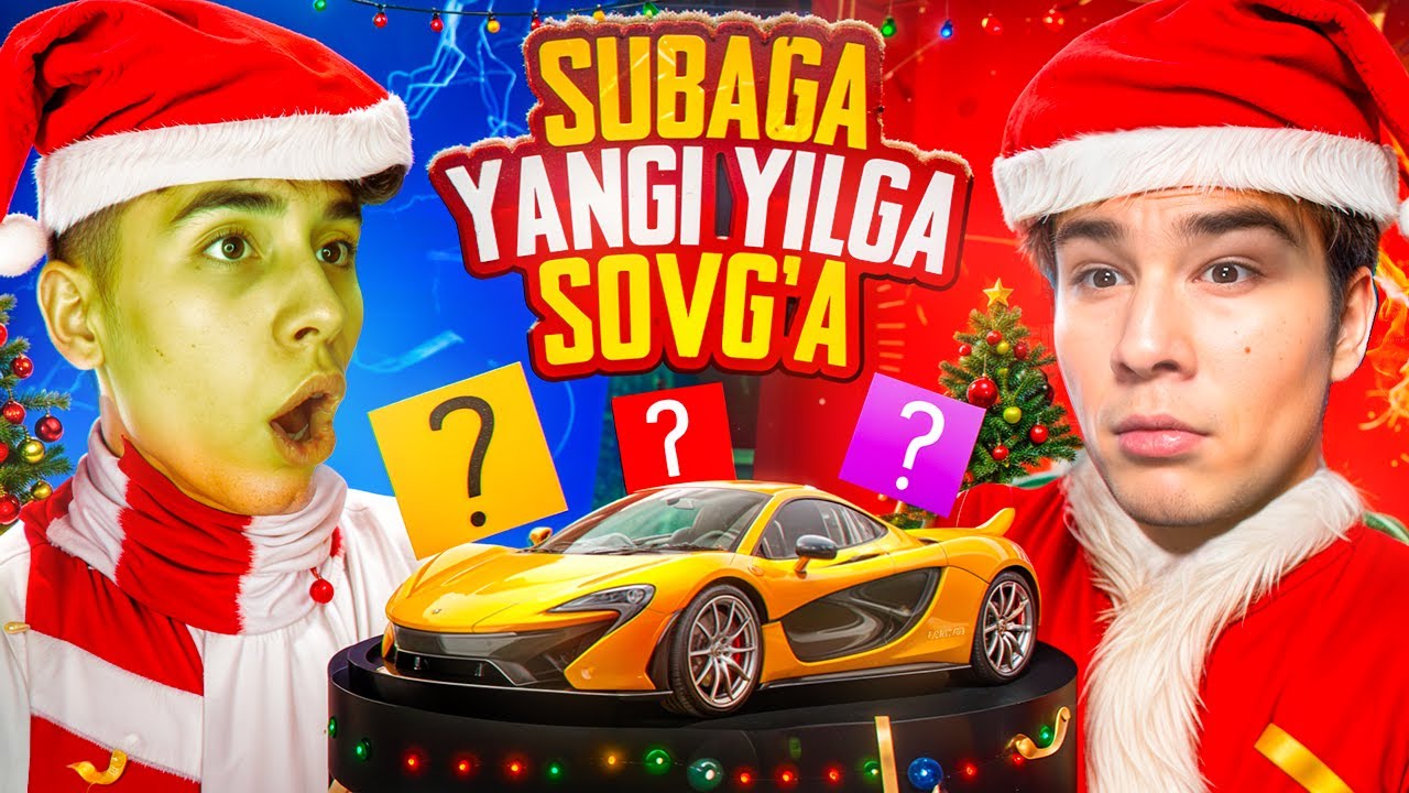 SUBAGA YANGI YILGA SOVGA BERDIM 🤯 - SUBA HURSANDLIGIDAN UZINI ...