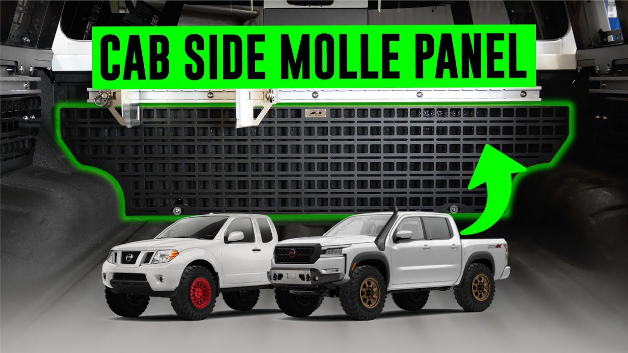 Frontier Cab-Side Molle Panel - YouTube
