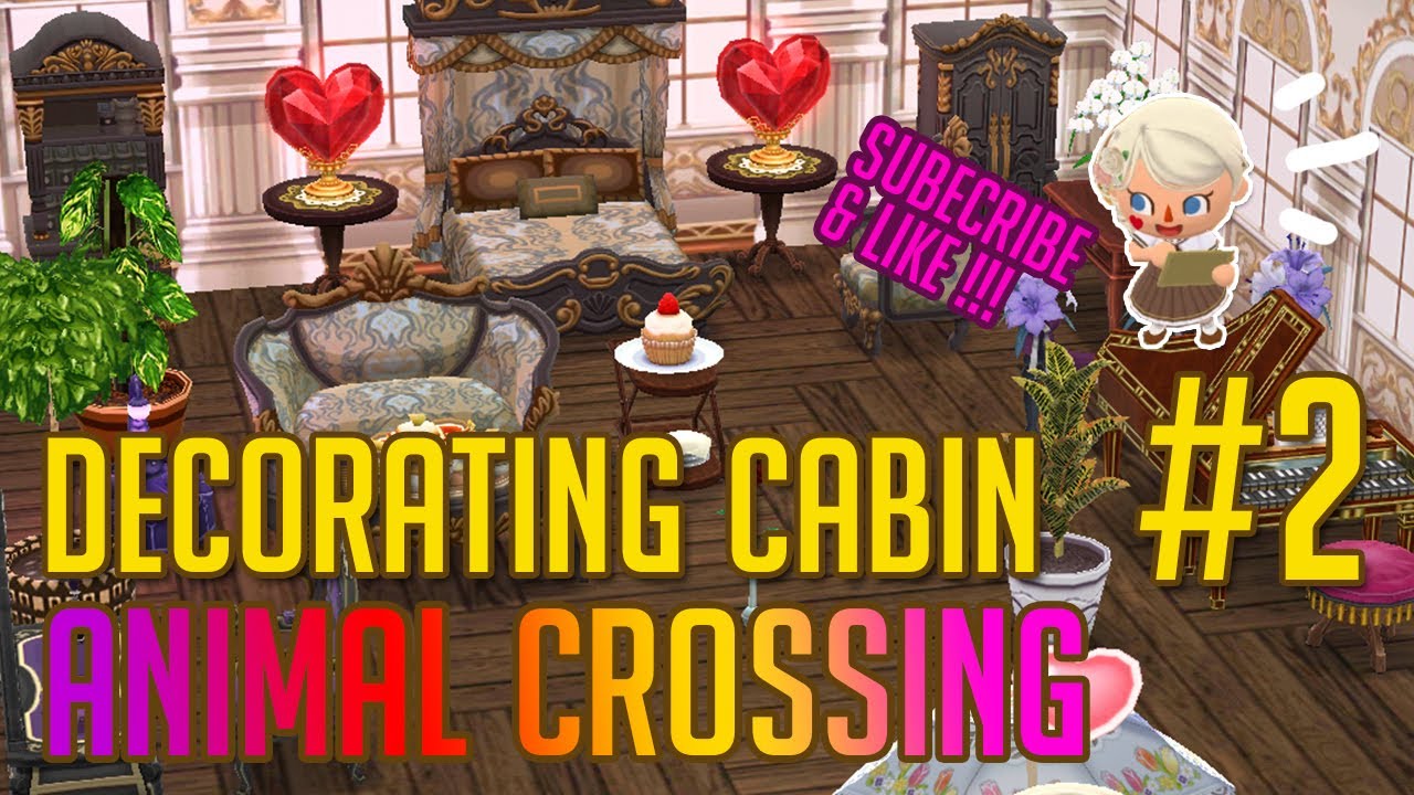 Decorating Animal Crossing CABIN #2｜Second Floor - YouTube