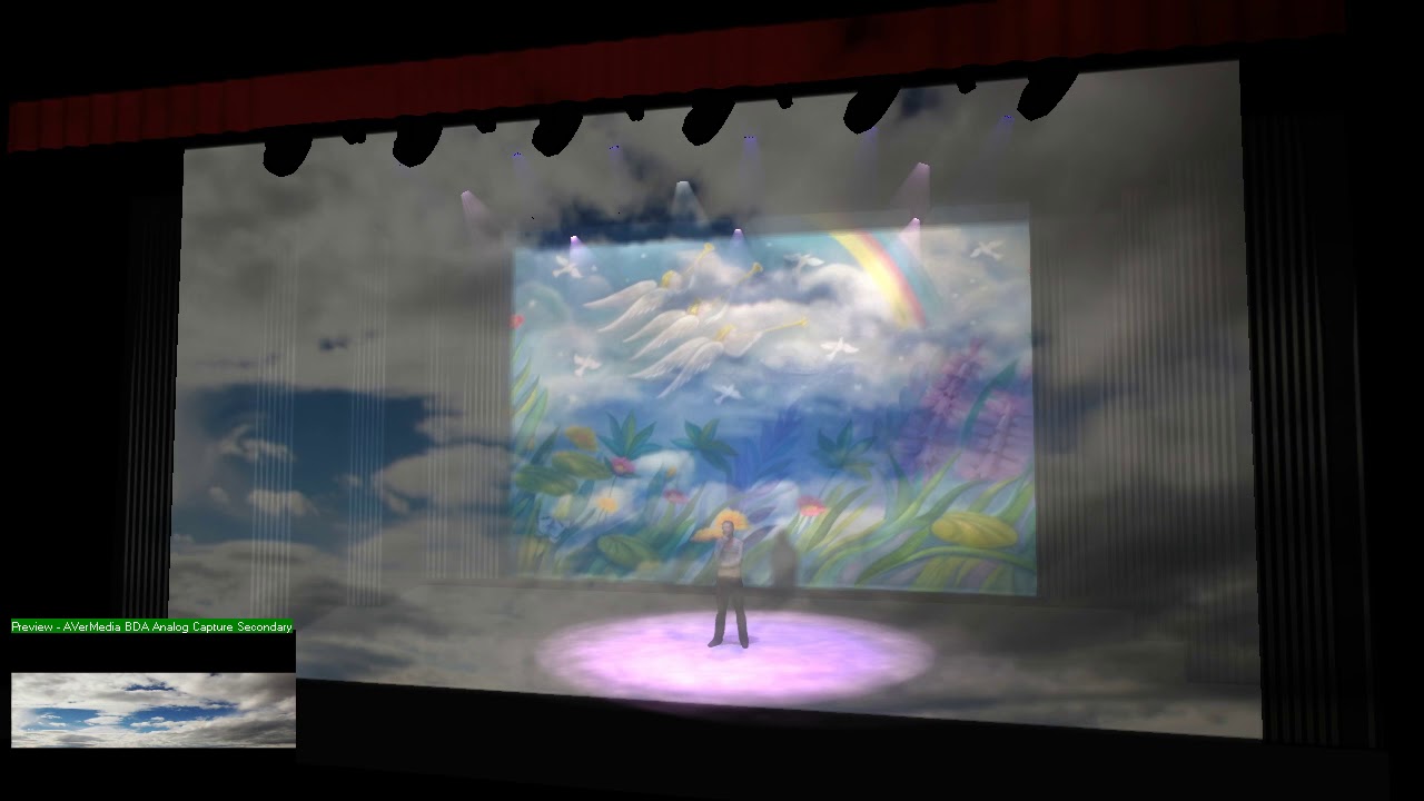 Projection and Scrim Concept - Moscow Ballet - YouTube