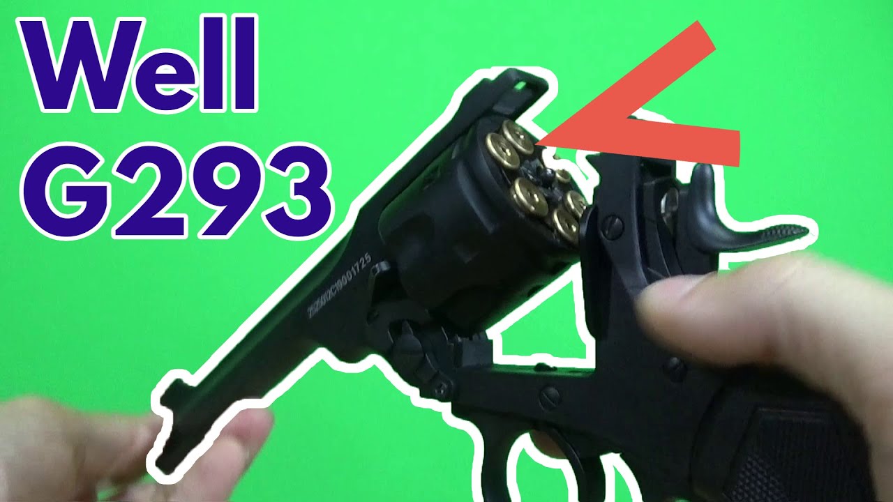 FULL REVIEW | WELL G293 - 50€ Revolver with REALISTIC CARTRIDGES ...