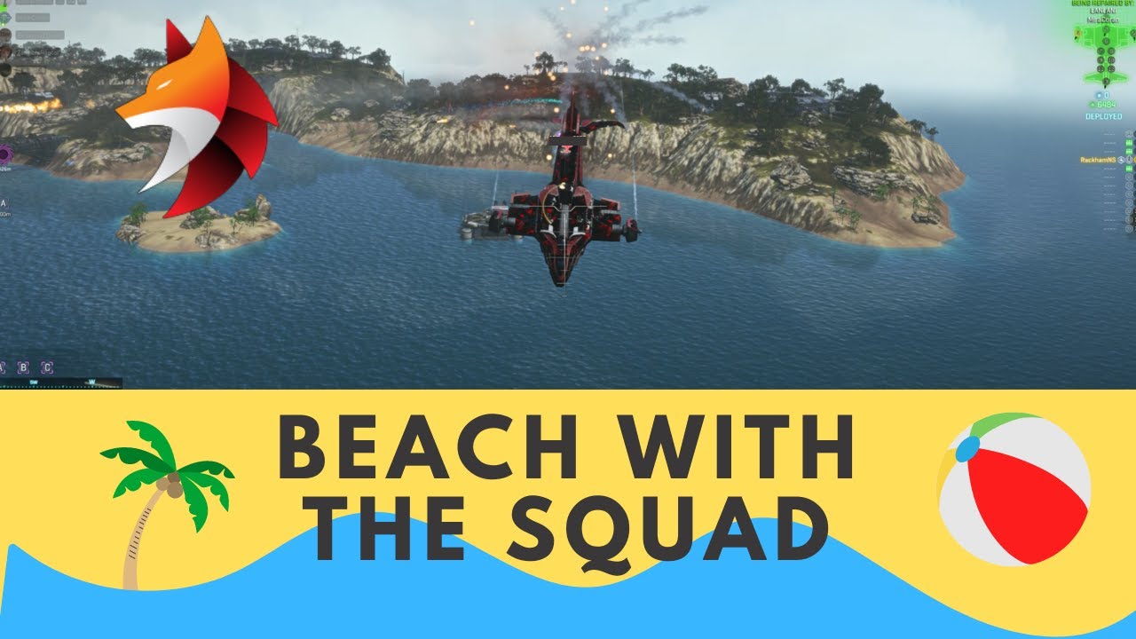 Planetside 2 | Beach With The Squad - YouTube